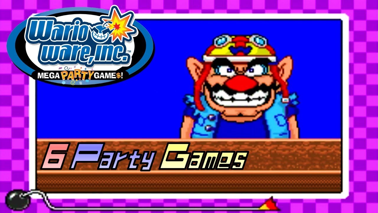 Wario Ware, Inc.: Mega Party Game$! - 6 Party Games With 3 Players ...
