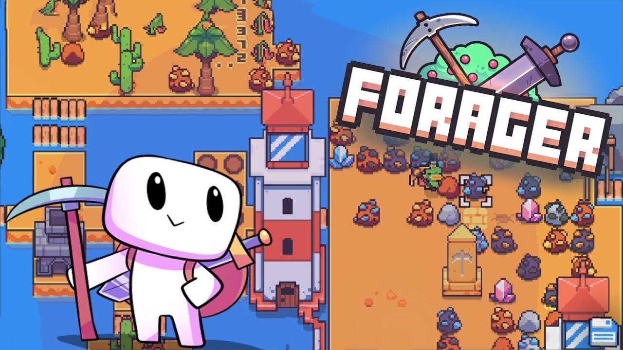 GETTIN THEM UPGRADES!! Forager - YouTube