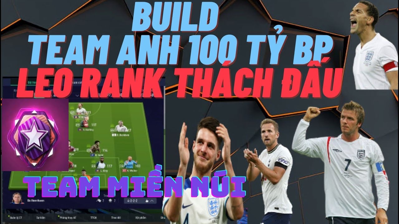 Xây Team 100 tỷ BP leo rank thách đấu META 9.0 | Team tuyển Anh Tạt ...
