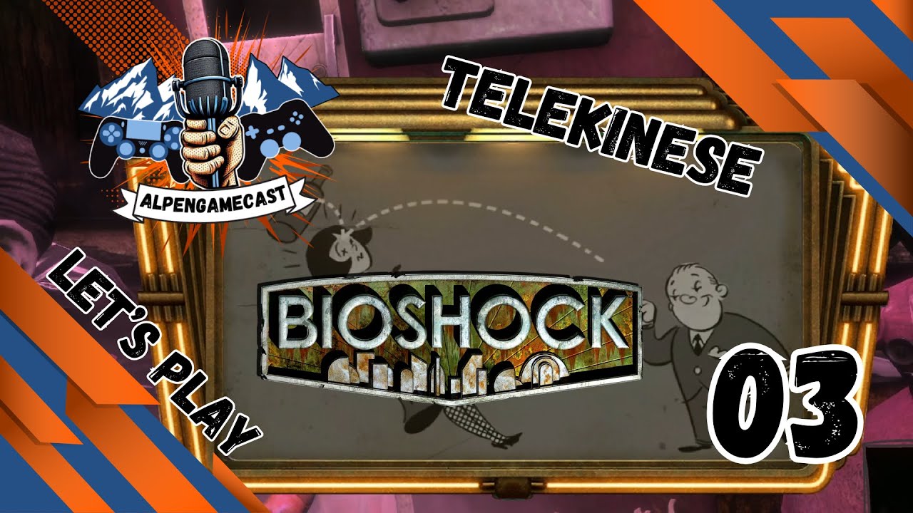Telekinese! | Let's Play BioShock | 03 - YouTube