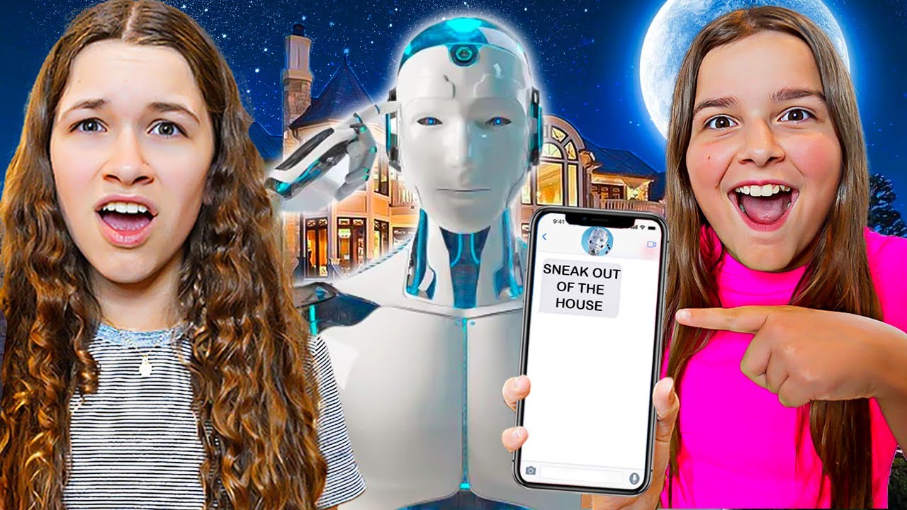 LETTING AI CONTROL Our SLEEPOVER! - YouTube