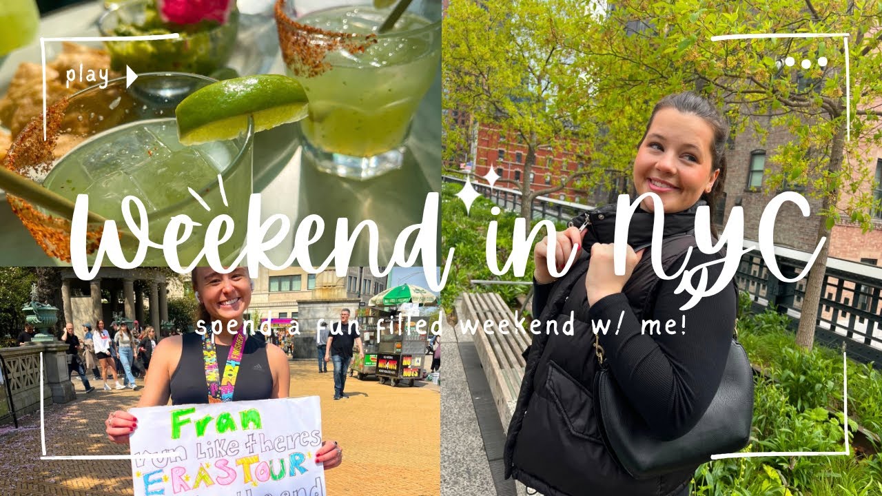 WEEKEND NYC VLOG | Dinner & free comedy show, book recs, healthy meal ...