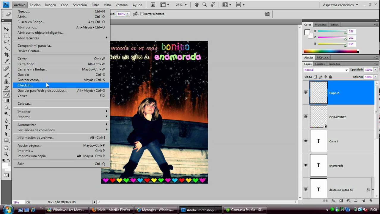 Como guardar imagenes con photoshop! - YouTube
