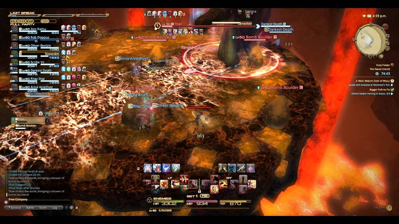 FFXIV Titan BRD LB ftw - YouTube