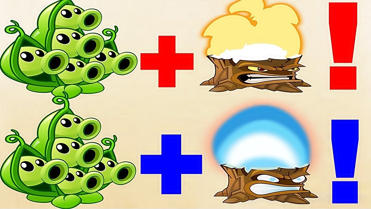 Pea Pod Pvz2 Level 1-Max Level Vs Torchwood Pvz2 in Plants vs. Zombies ...