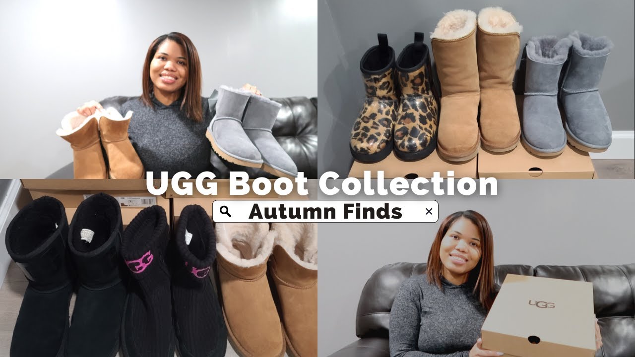 MY UGG COLLECTION + TRY ON* -- Autumn Finds - YouTube