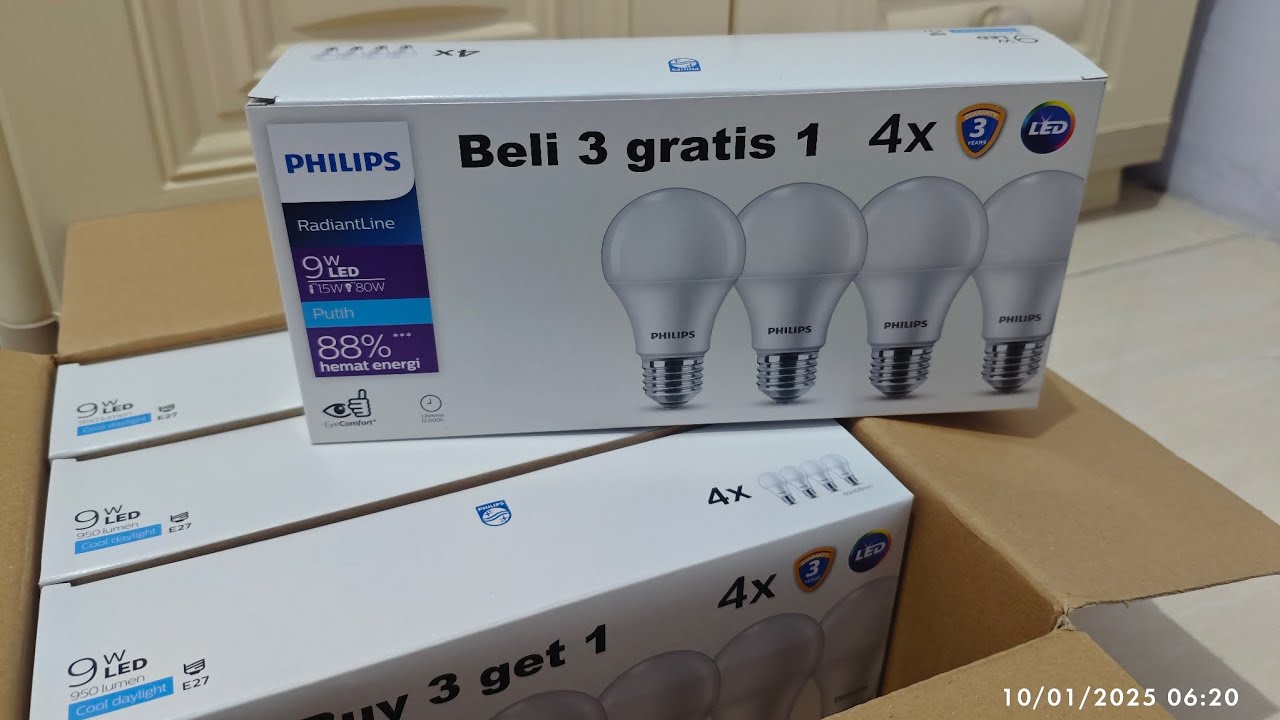 Philips 9watt Radiant Line Cool Daylight - YouTube