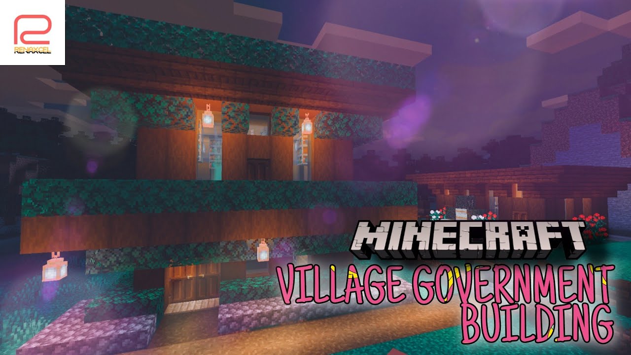 Village Government Building - Minecraft Tutorial - YouTube