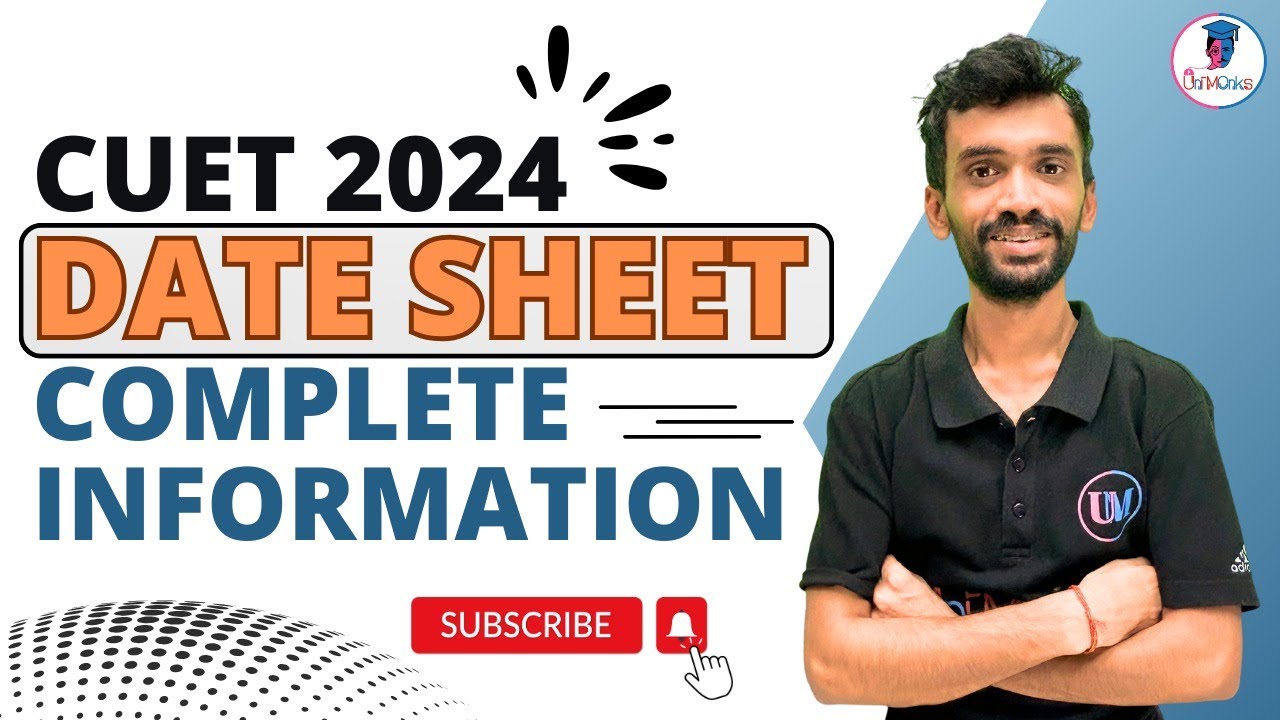 CUET 2024: Biggest Update on Date Sheet 🤯| CUET PG & UG Exam Date #cuet ...