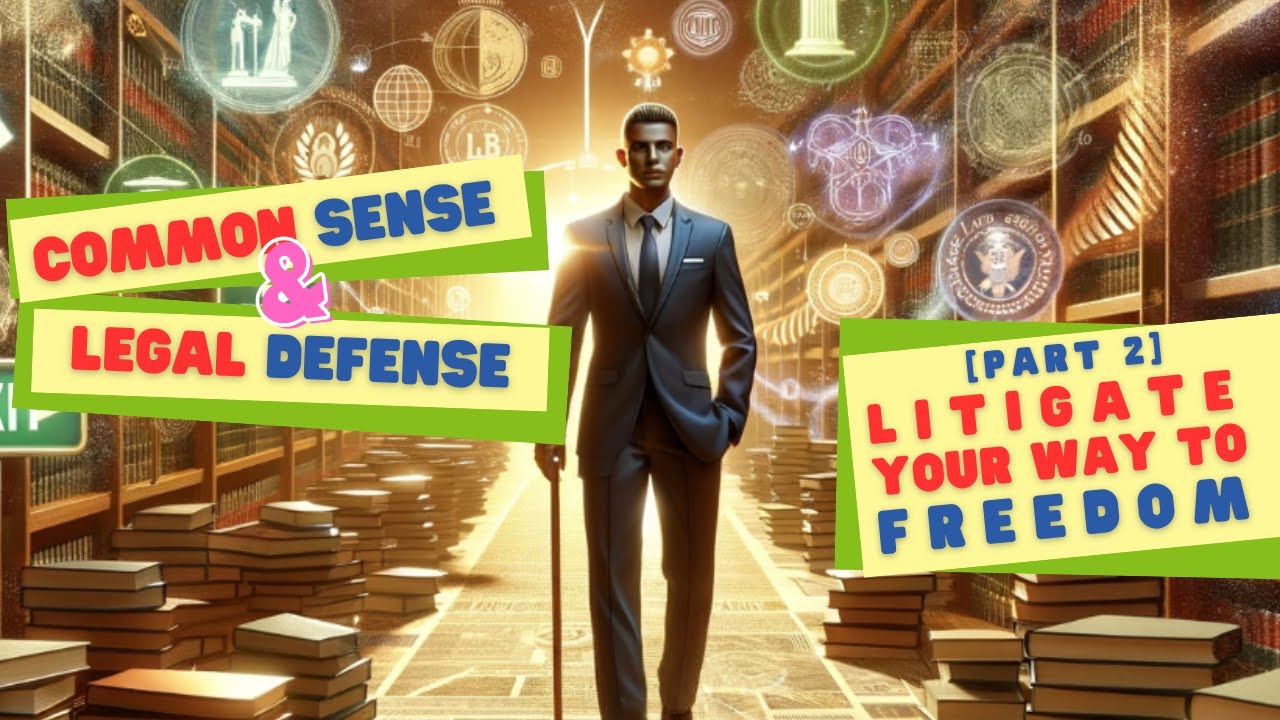 Common Sense and Legal Defense [Pt 2] | Litigate Your Way to Freedom ...