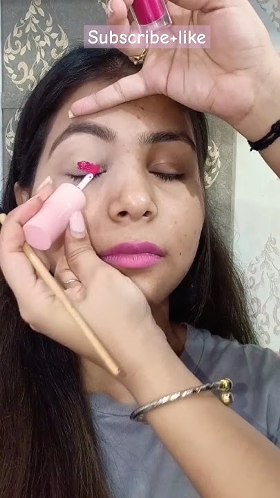 viral lipstick eyeshadow hack💄#youtube #hack#makeup#youtubeshorts# ...