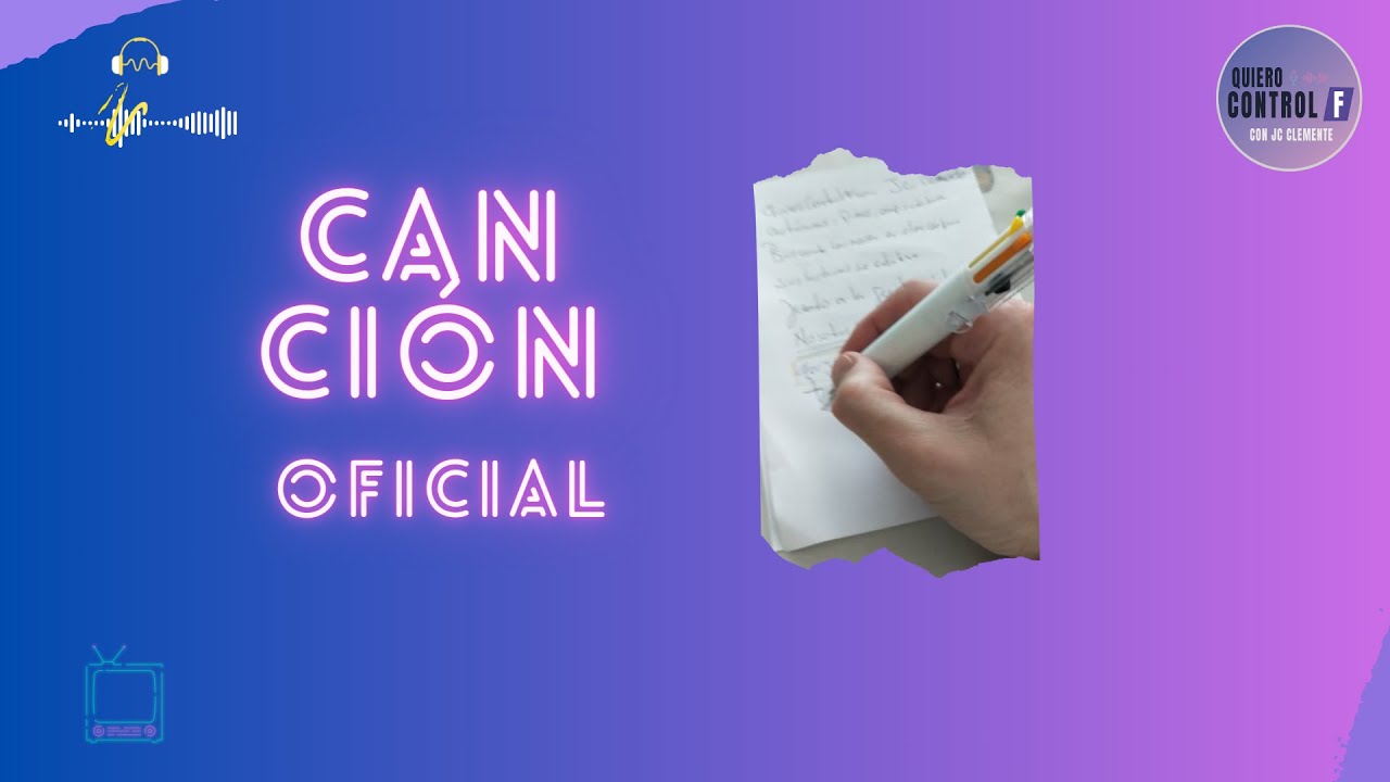 Así escribí la canción oficial de Quiero Control F - YouTube