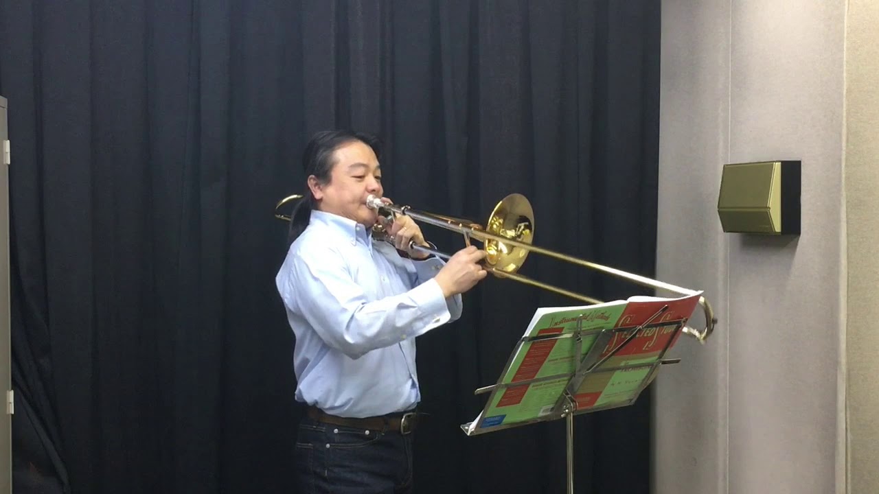 H.Voxman - Selected Studies for Trombone “Allegro moderato by Rossari ...