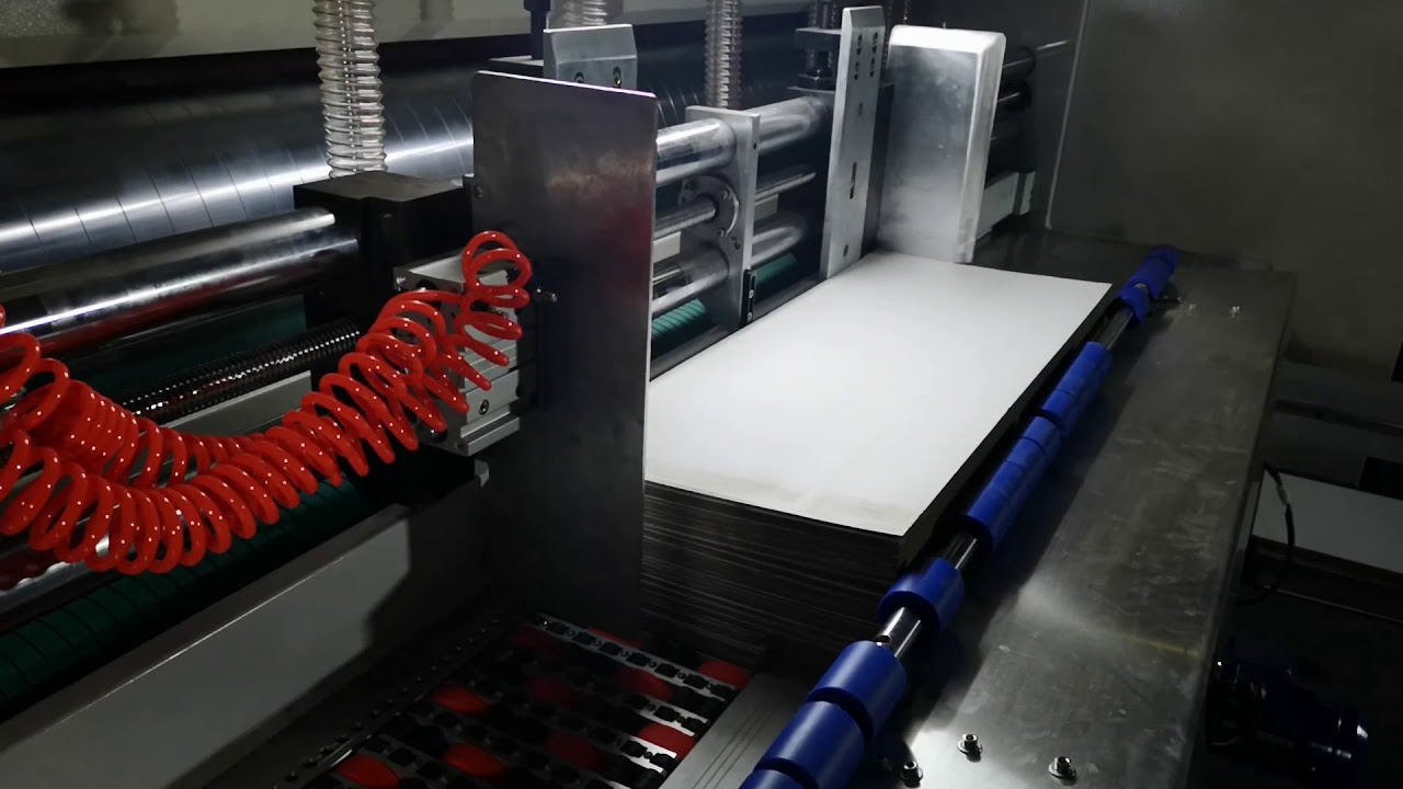 AMC Rotary Die Cutter 3C - YouTube