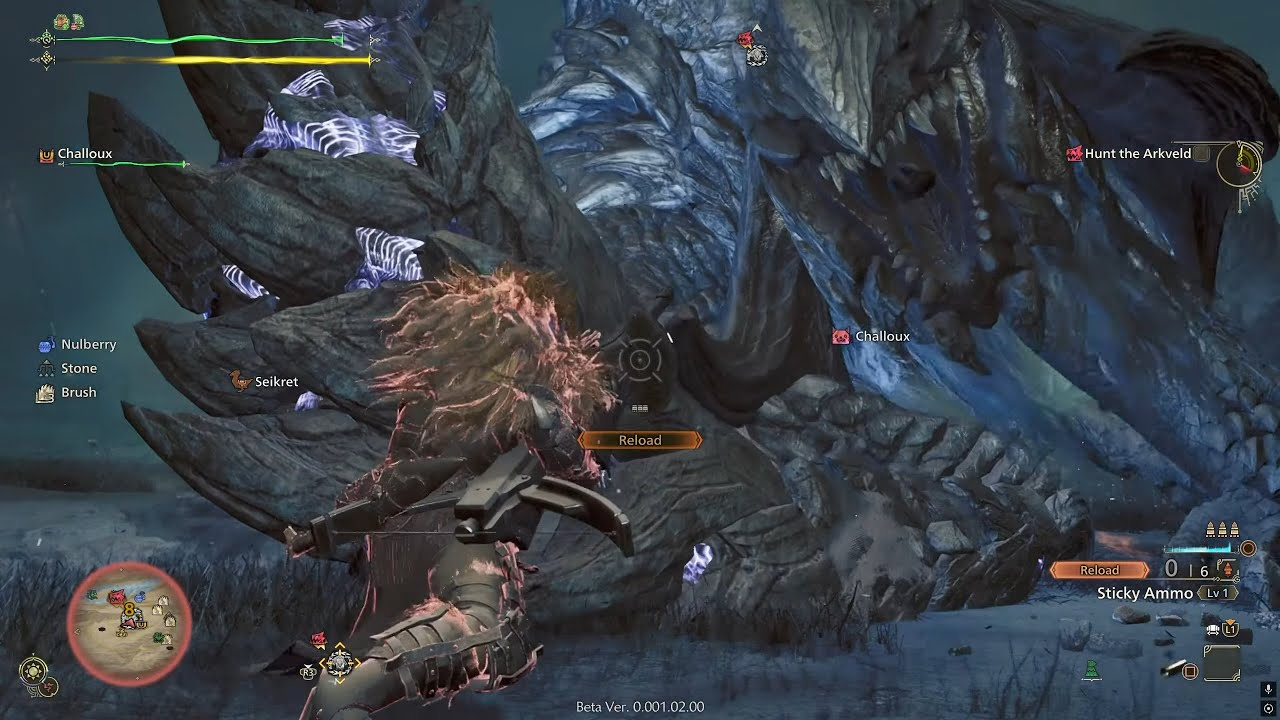 Monster Hunter Wilds Beta - Chained Arkveld Heavy Bowgun Solo Capture ...