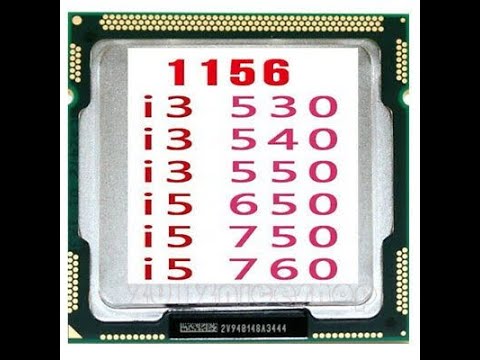 intel compare 2 core i5 1st generation 750 and 650 - YouTube