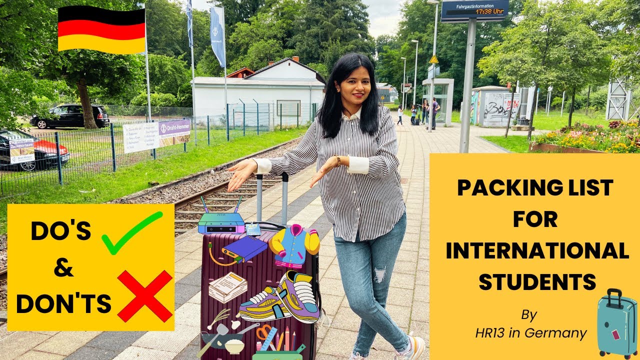 Packing List for International Students | Don't forget to bring these ...