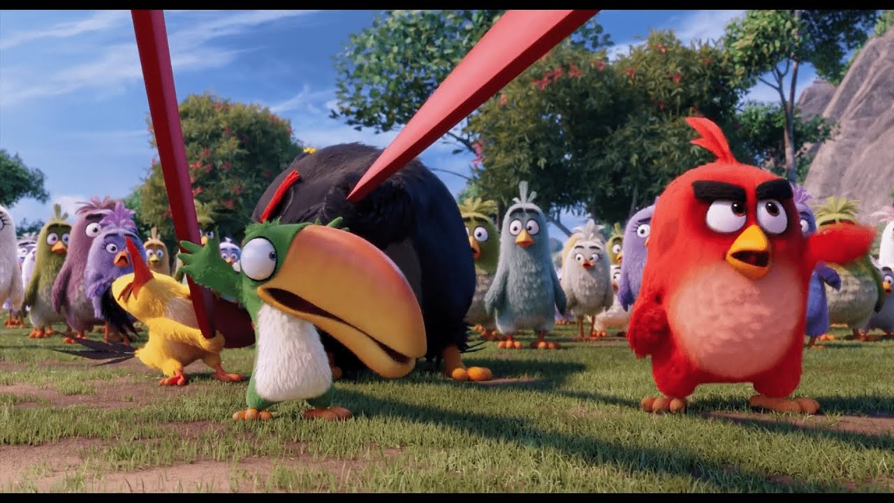 The best shot in angry birds history, made by Hal - YouTube