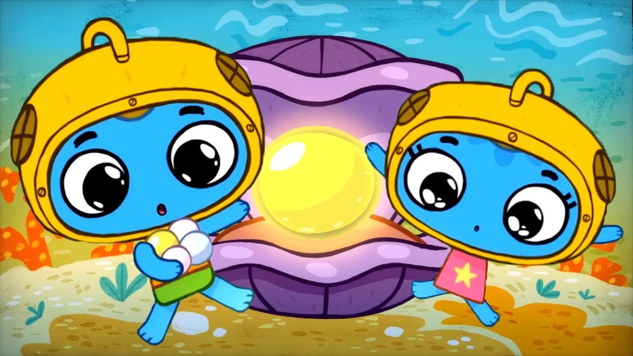 Water adventures - Kit and Kate - Family Kids Cartoon - YouTube