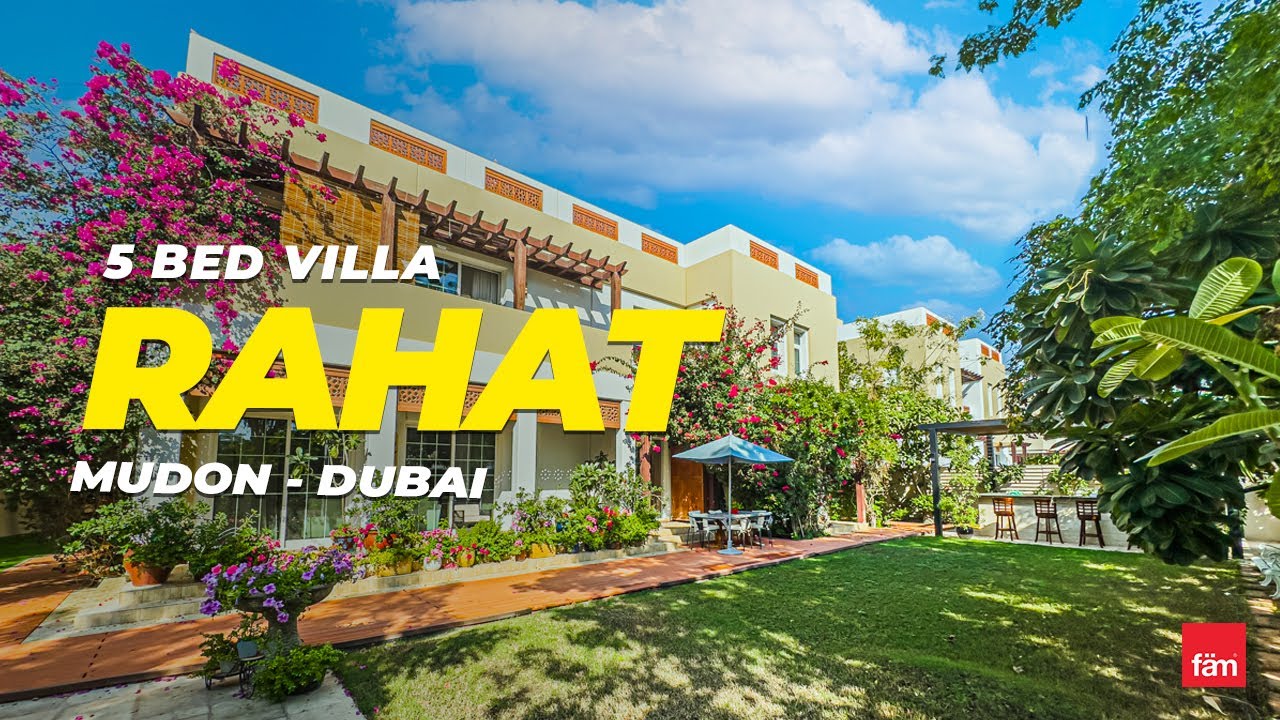Spacious 5 Bed Villa in Rahat, Mudon - Dubai - YouTube
