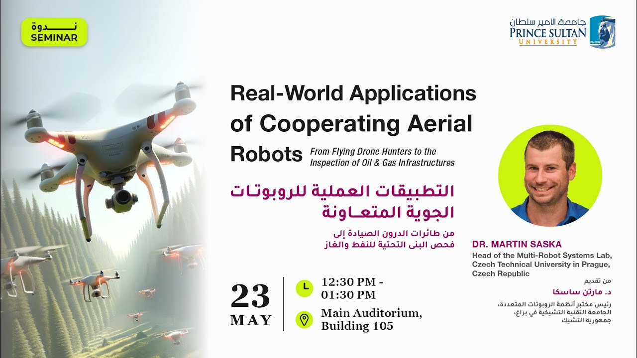 Real World Applications of Cooperating Aerial Robots by Dr. Martin ...