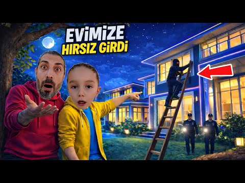 ALİ NECATİ EVDE TEK BAŞINA.EYVAH HIRSIZ  EVDE 