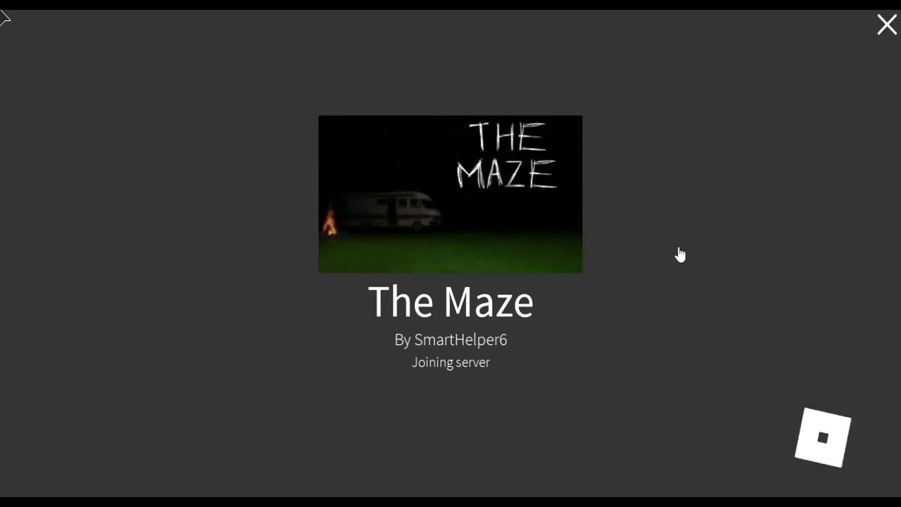 playing Roblox the MAZE - YouTube