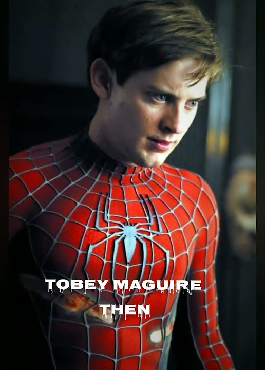 Tobey maguire Now🥵 VS Tobey maguire Then ️😱 ️ #shorts #marvel #mcu # ...