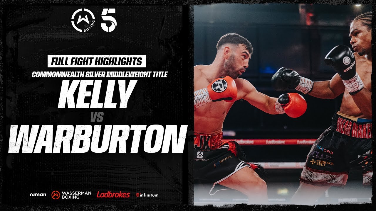 FULL FIGHT: Ryan Kelly vs Gerome Warburton | Wasserman Boxing - YouTube