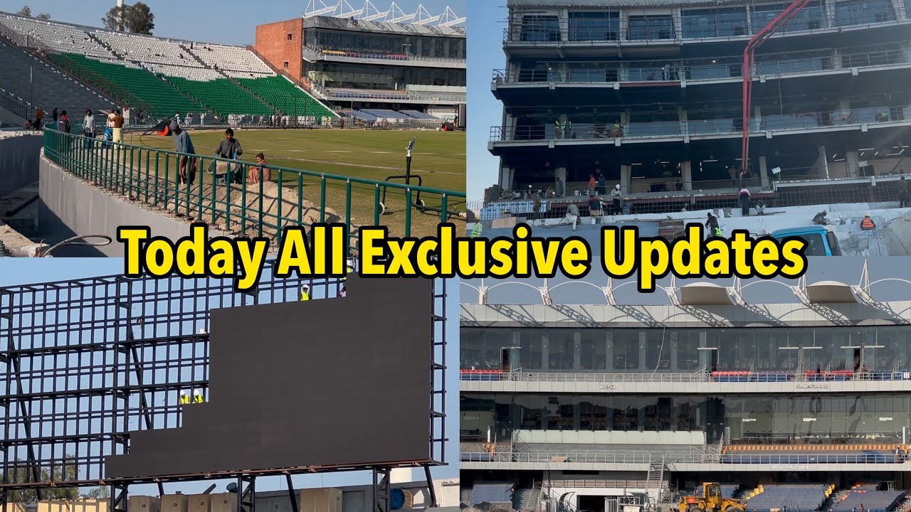 Breaking 🛑 Gaddafi Stadium Today All Latest Updates | Shahrooz Ahmad ...