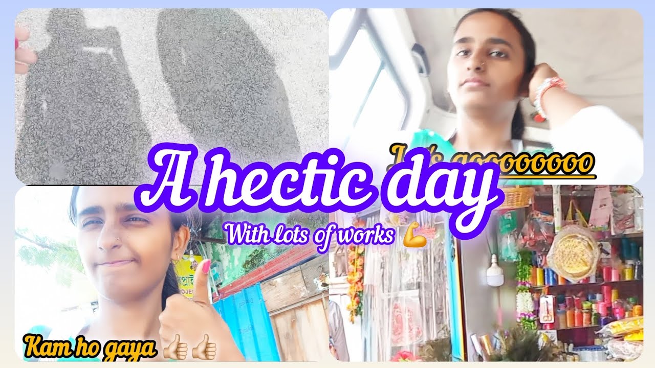 A hectic day || bsc life student day || vlogging - YouTube