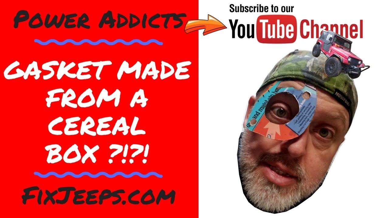 How to make a gasket!! Easy DIY for creating small gaskets. - YouTube