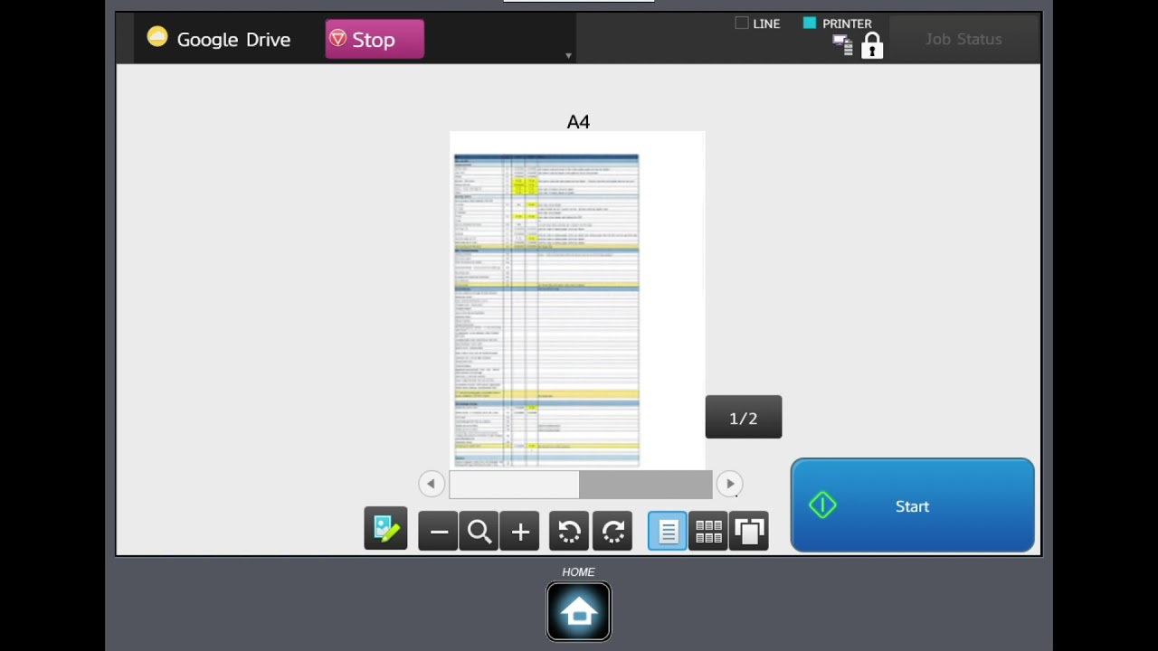 Sharp OSA - Scanning & Printing from the Cloud. Onedrive, Google Drive ...