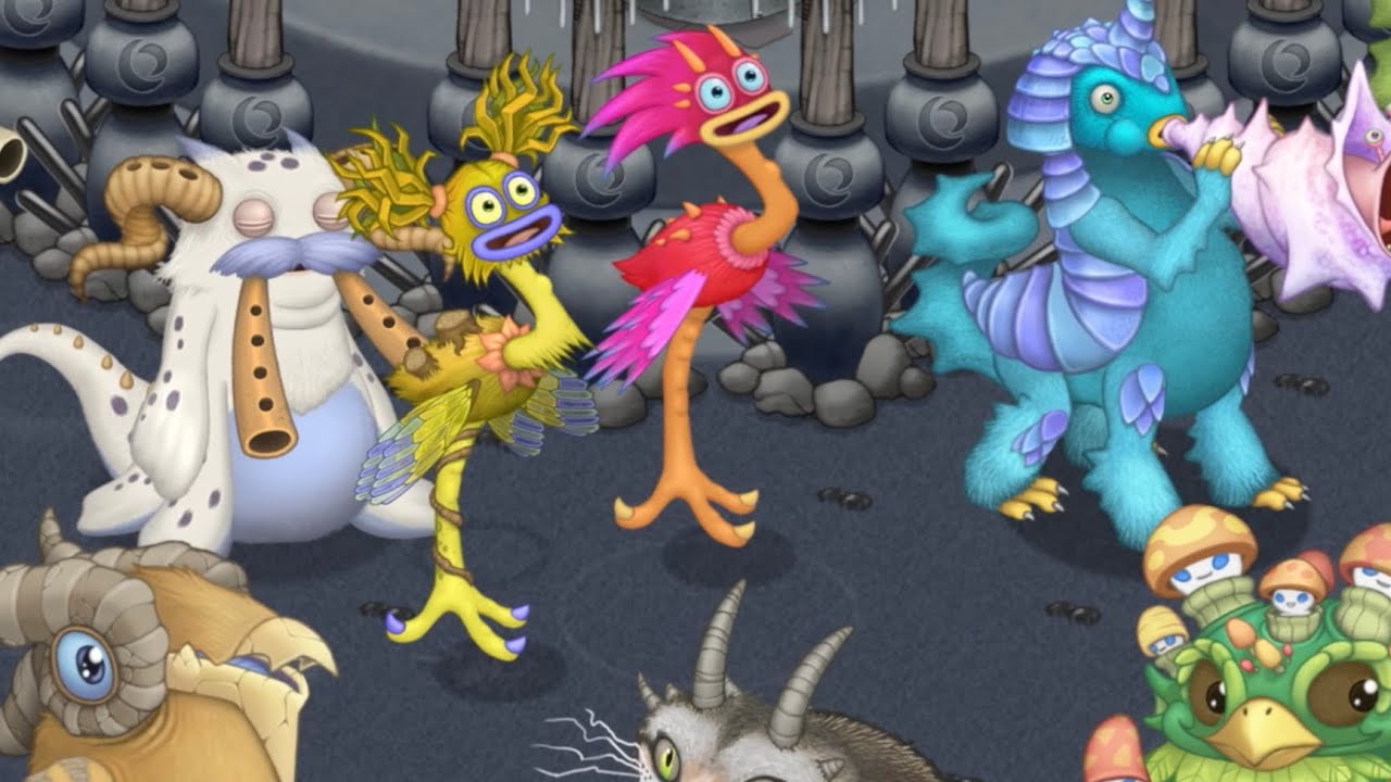 My Singing Monsters | How to Breed Rare Yawstritch | Mythical Island ...