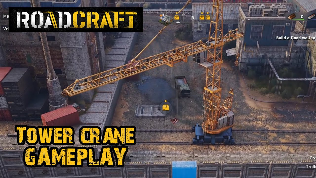 Tower Crane operations [Raw Gameplay] - YouTube