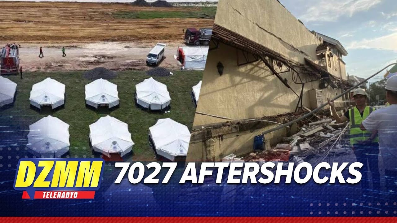 Aftershocks patuloy na nararamdaman sa Cebu | DZMM Teleradyo - YouTube