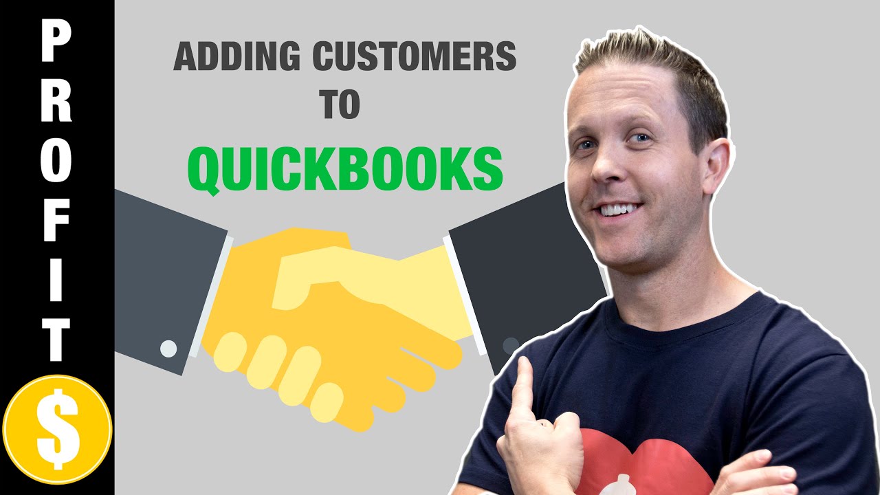 How to Add Customers in QuickBooks Online - YouTube