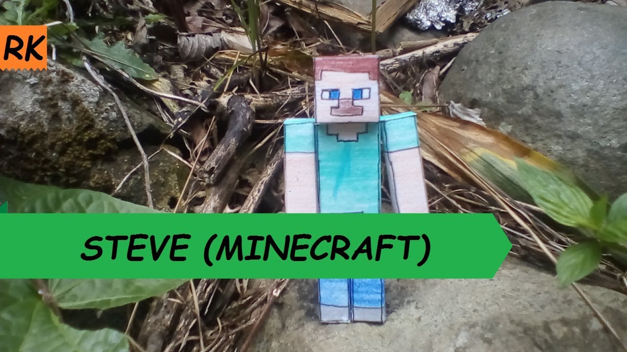 Steve Papercraft - YouTube