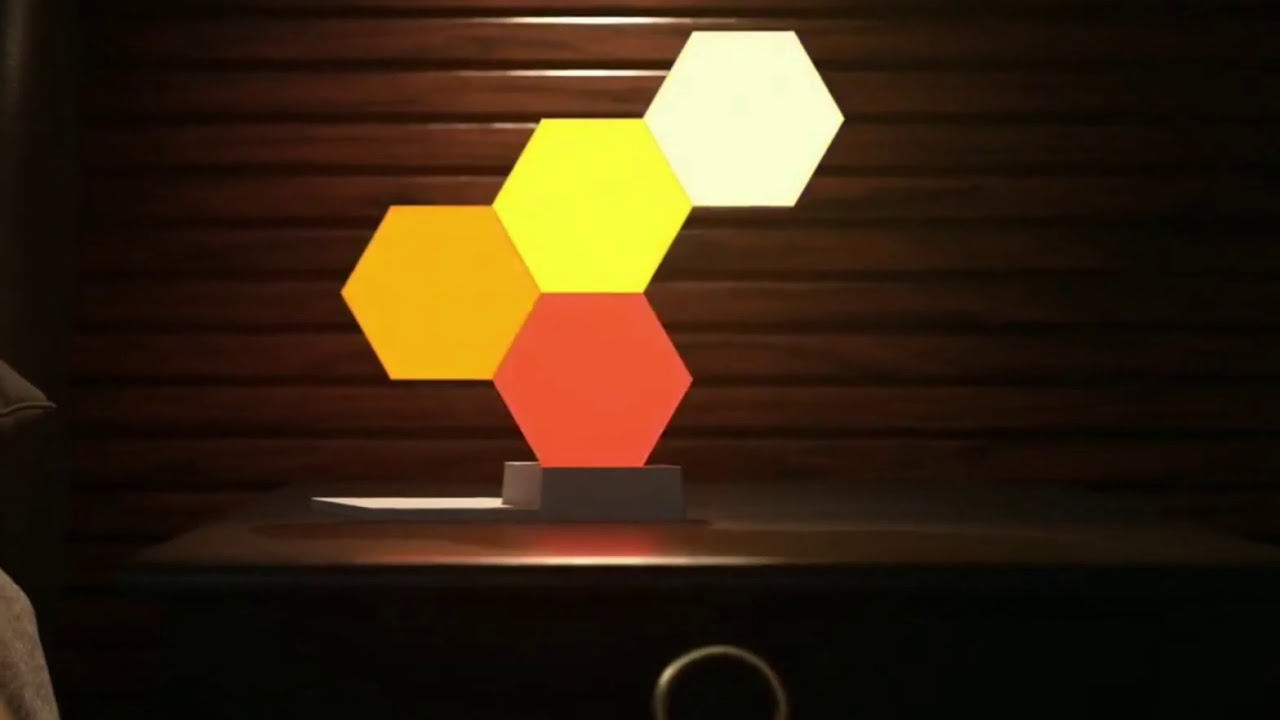 Interactive Smart Hex Lights 16M Color Display - YouTube