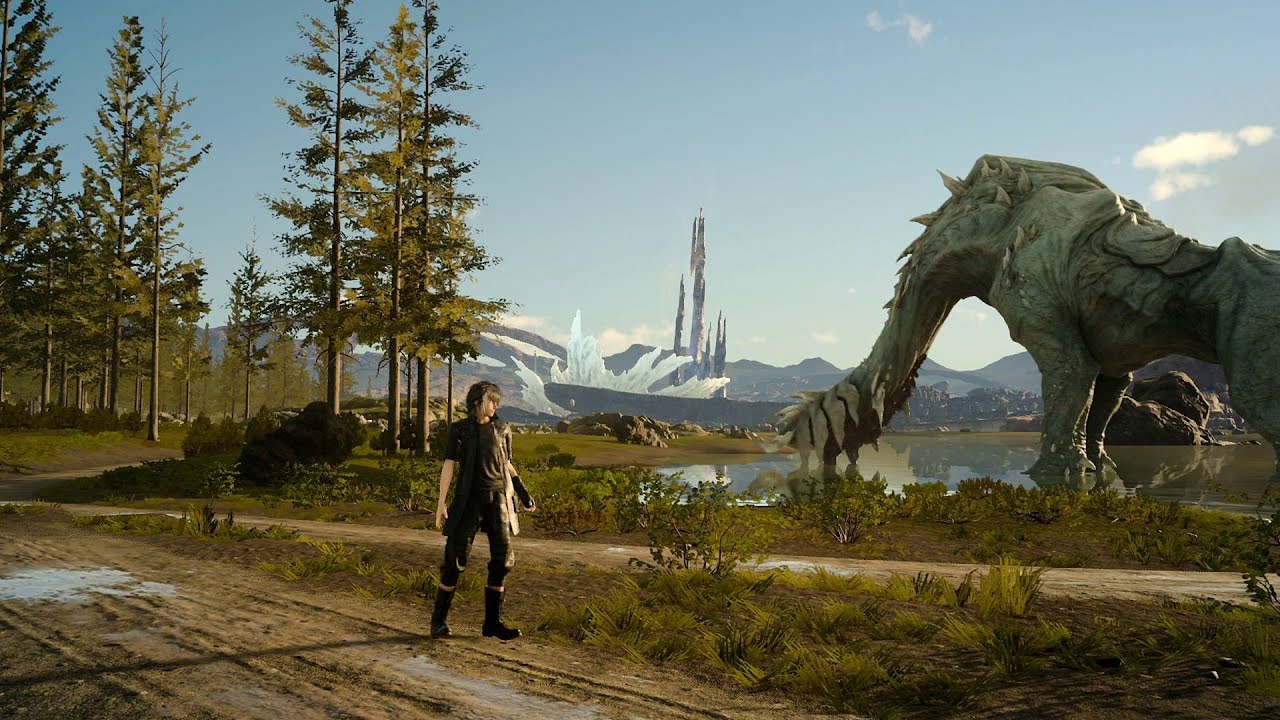 Final Fantasy XV - How Weather Affects the Environment (Day/Night Cycle ...