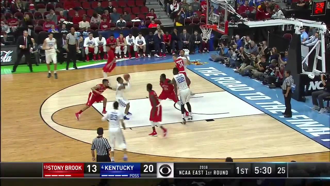 Stony Brook vs. Kentucky: Tyler Ulis floater - YouTube