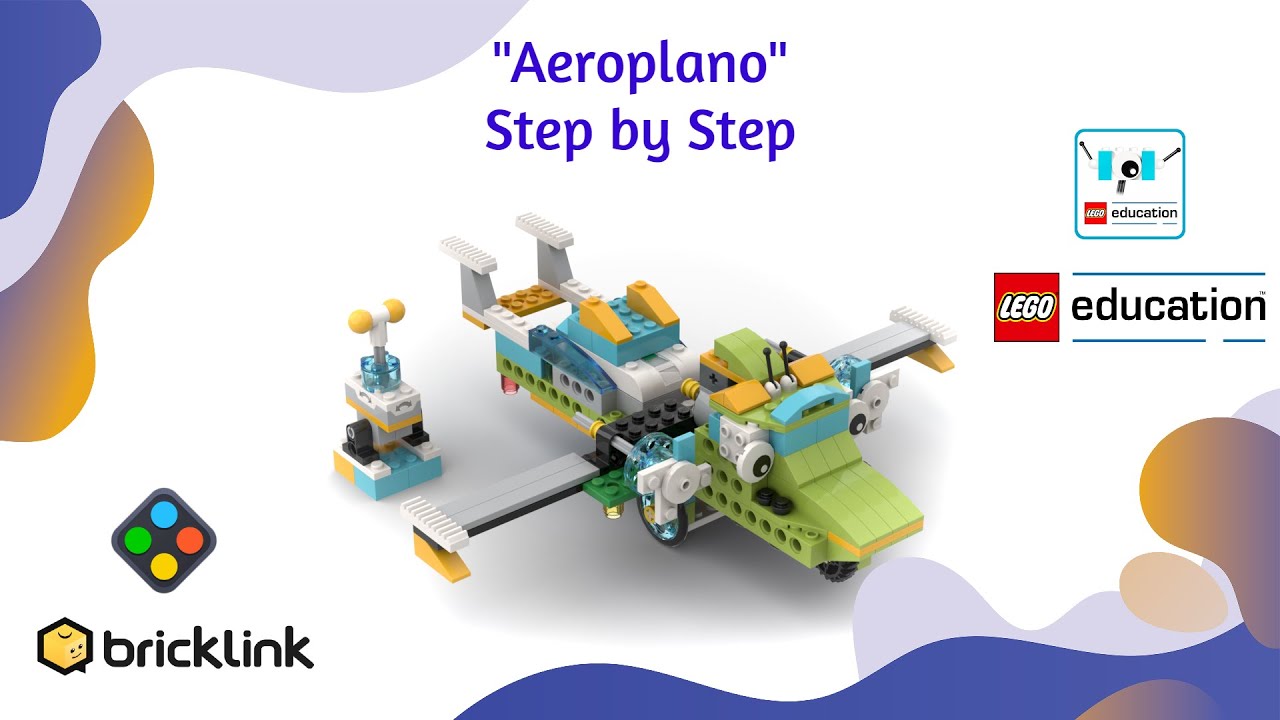 AEROPLANO | Airplane WeDo 2.0 | LEGO WEDO 2.0 ⚙️TUTORIAL ️ - YouTube