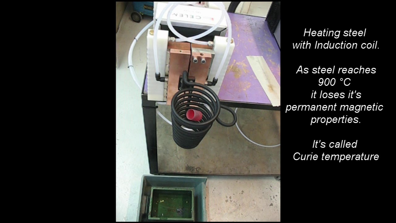 Demonstration of Curie Point - YouTube