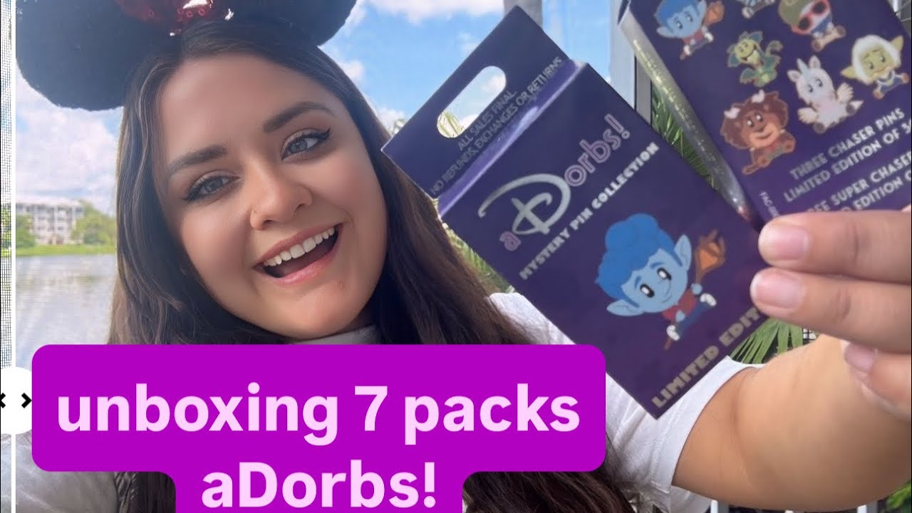RARE Disney Onward Adorbs Pin Unboxing | I Got Chasers! 💥 Cast Member ...