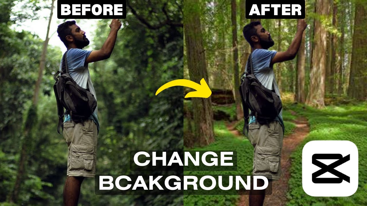 How to Change Background in CapCut | How to Remove or Change Video ...