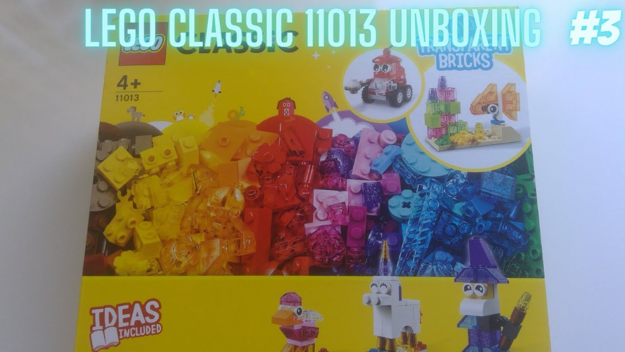 Lego Classic 11013 Unboxing #3 - YouTube