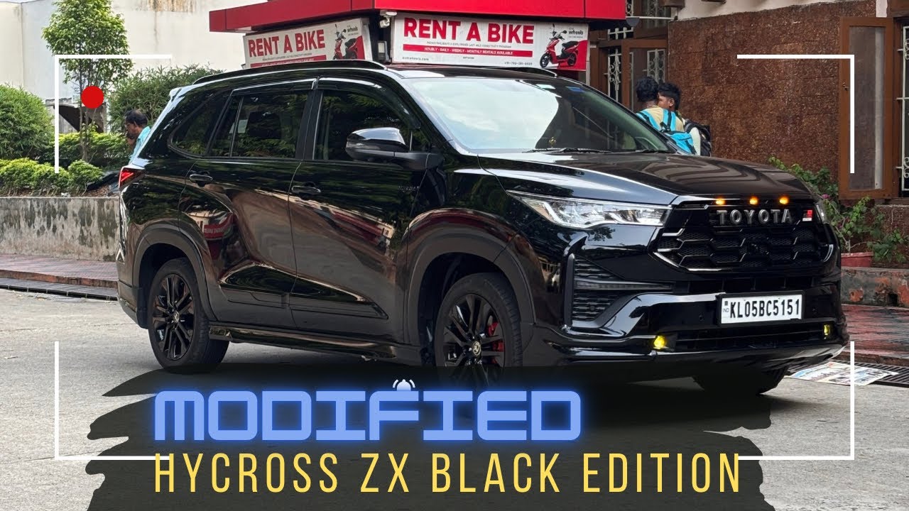 Toyota Innova hycross Zxo 2025 | best modified hycross | hycross black ...