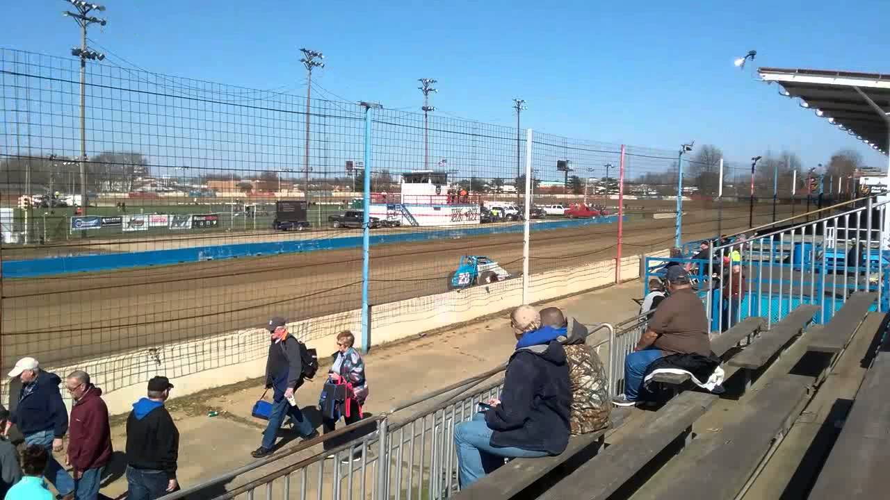 Terre Haute Action Track Silver Crown qualifying part 1/2 - YouTube