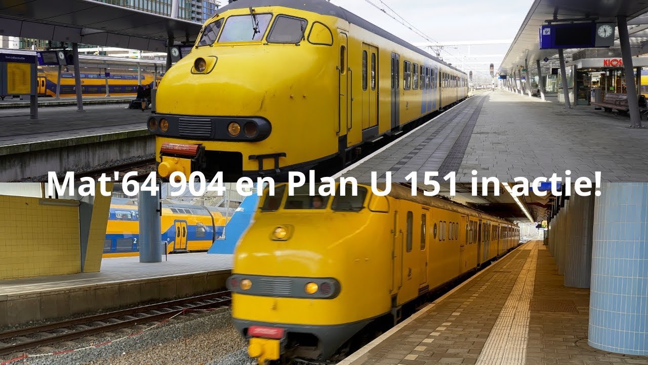 Mat'64 904 en Plan U 151 van 2454 CREW in actie! - YouTube
