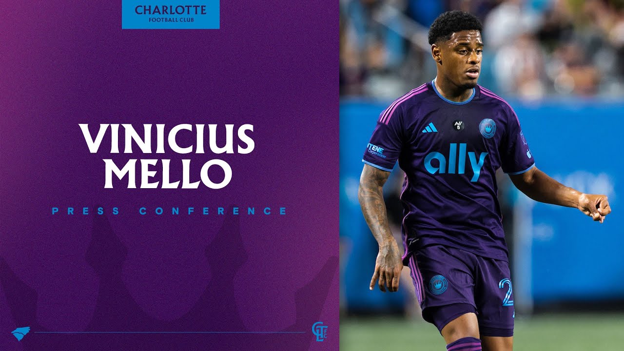 Vinicius Mello Press Conference | Charlotte FC vs New York Red Bulls ...